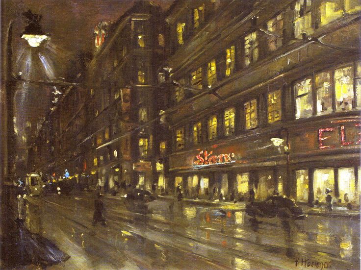 La Berlino di inizio 900 nei dipinti di Paul Hoeniger | Berlino Caput Mundi